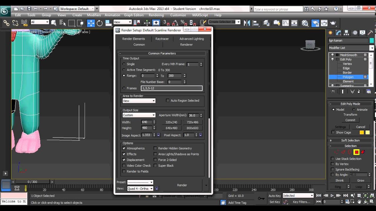 3ds max render animation - erforest