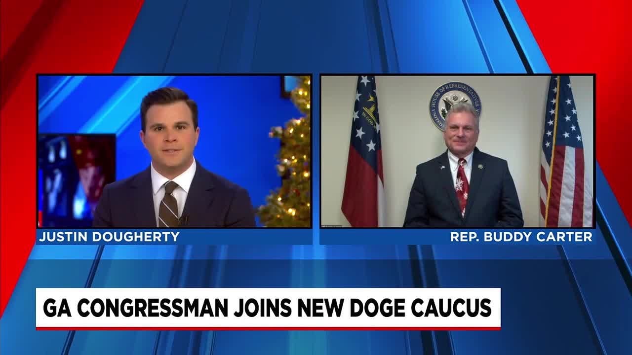 GA congressman joins new doge caucus - YouTube