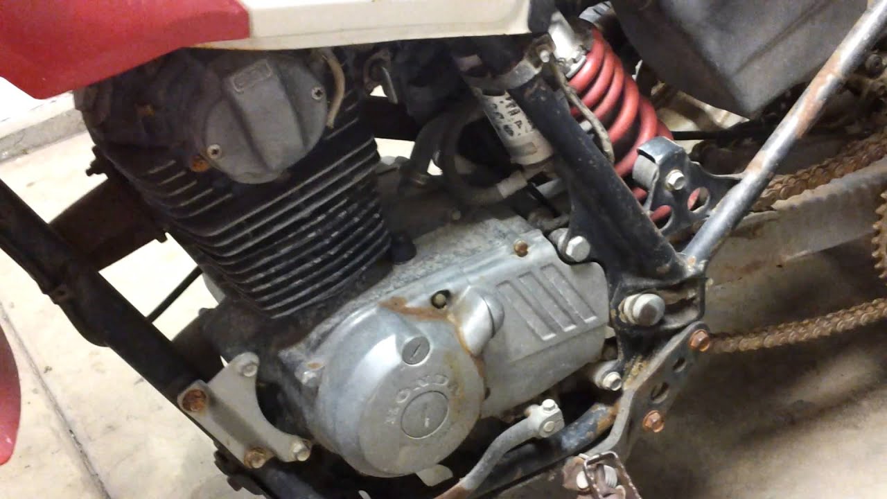 83 Honda 200x restoration pt. 1 - YouTube
