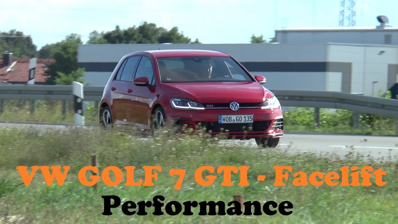 VW GOLF 7 GTI Performance - 245hp - TEST/REVIEW - YouTube
