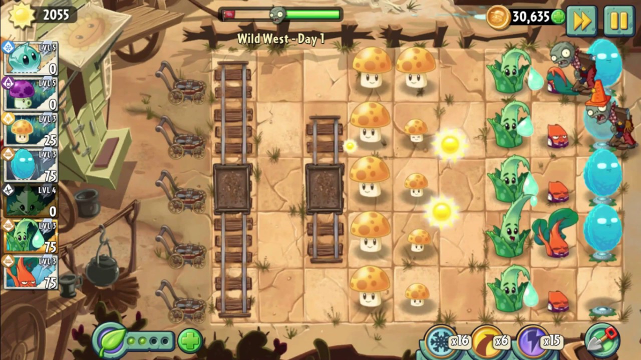 Plants vs Zombies 2 - a Combination of Aloe, Guard Chard and Infi-nut ...