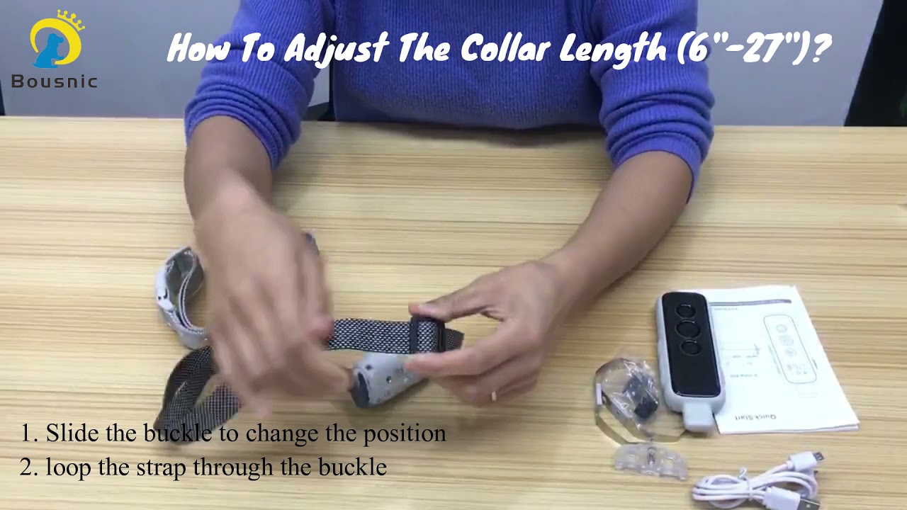 How to Adjust the Collar Length of P-collar 650 - YouTube