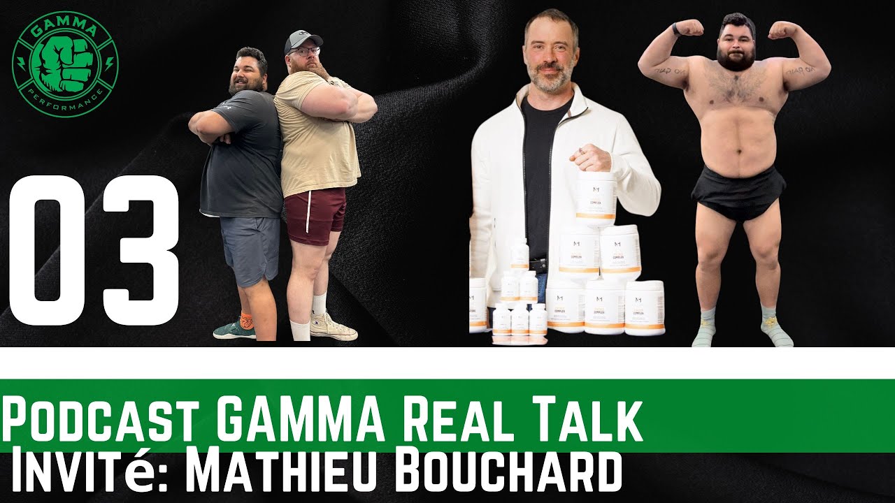 GAMMA Real Talk - Épisode 3 - Parlons de nutrition avec Math Bouchard - YouTube