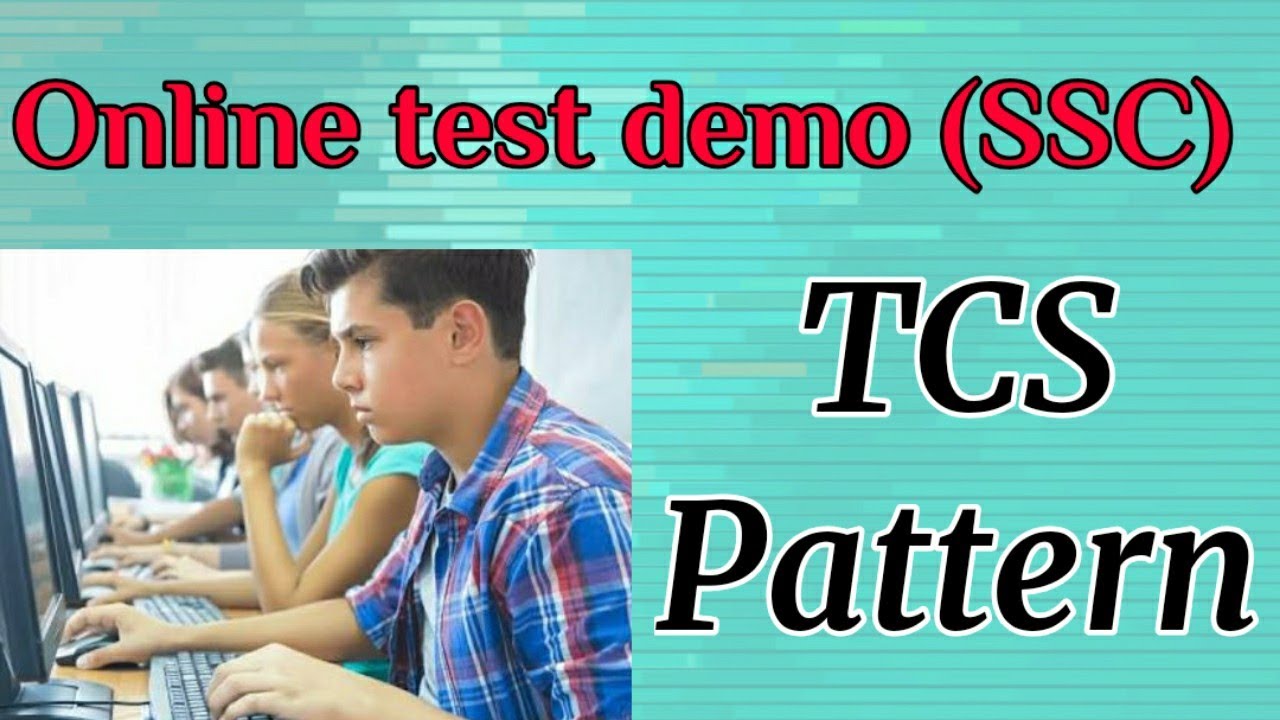 Online test Demo||SSC||TCS PATTERN||Candidates instruction video - YouTube