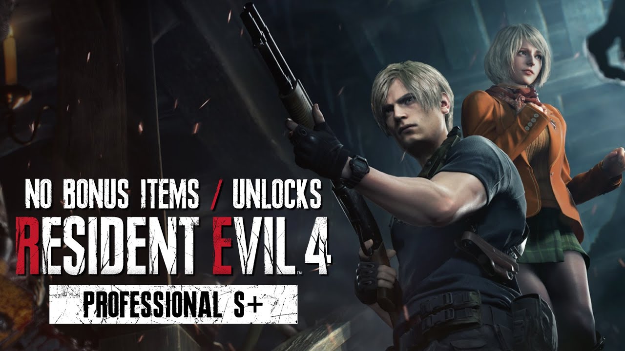Resident Evil 4 Remake | Professional S+ (No Bonus Items / Unlocks ...