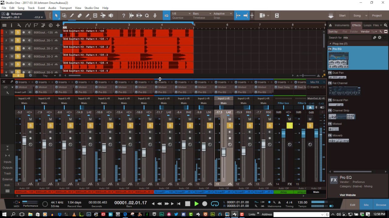 Studio One & Maschine Workflow with Mixtool - YouTube