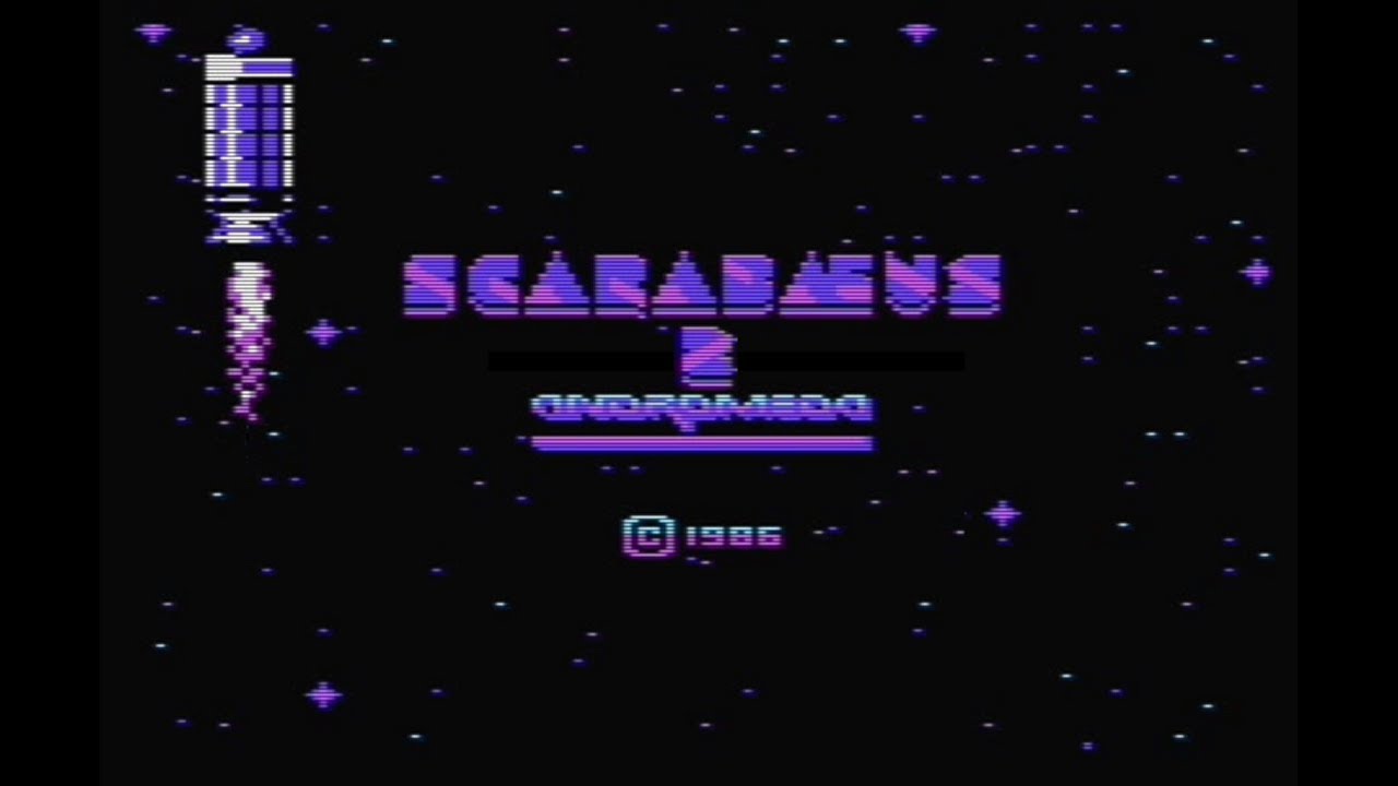 [Giochi Fantasma] SCARABAEUS 2 [C64] Fuga dai Fantasmi del Labirinto ...