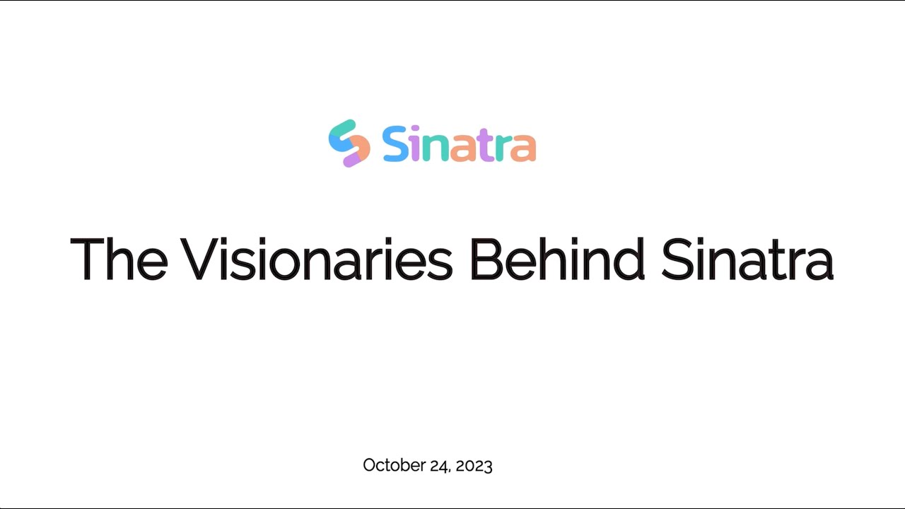 2023 Sinatra App Reveal: Revolutionizing Hospitality Industry - YouTube