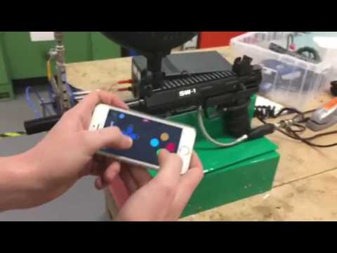 Remoted Controlled Paintball Turret - YouTube