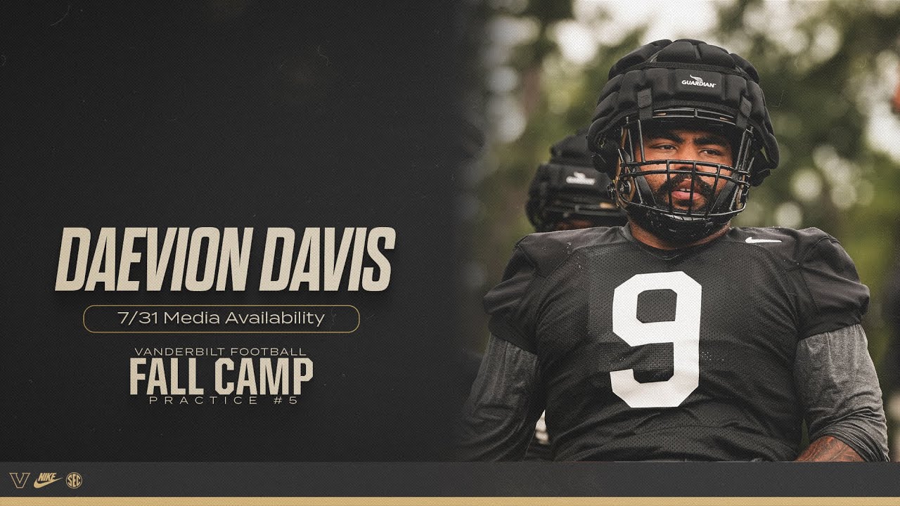 July 31, 2023 | Daevion Davis Media Availability - YouTube