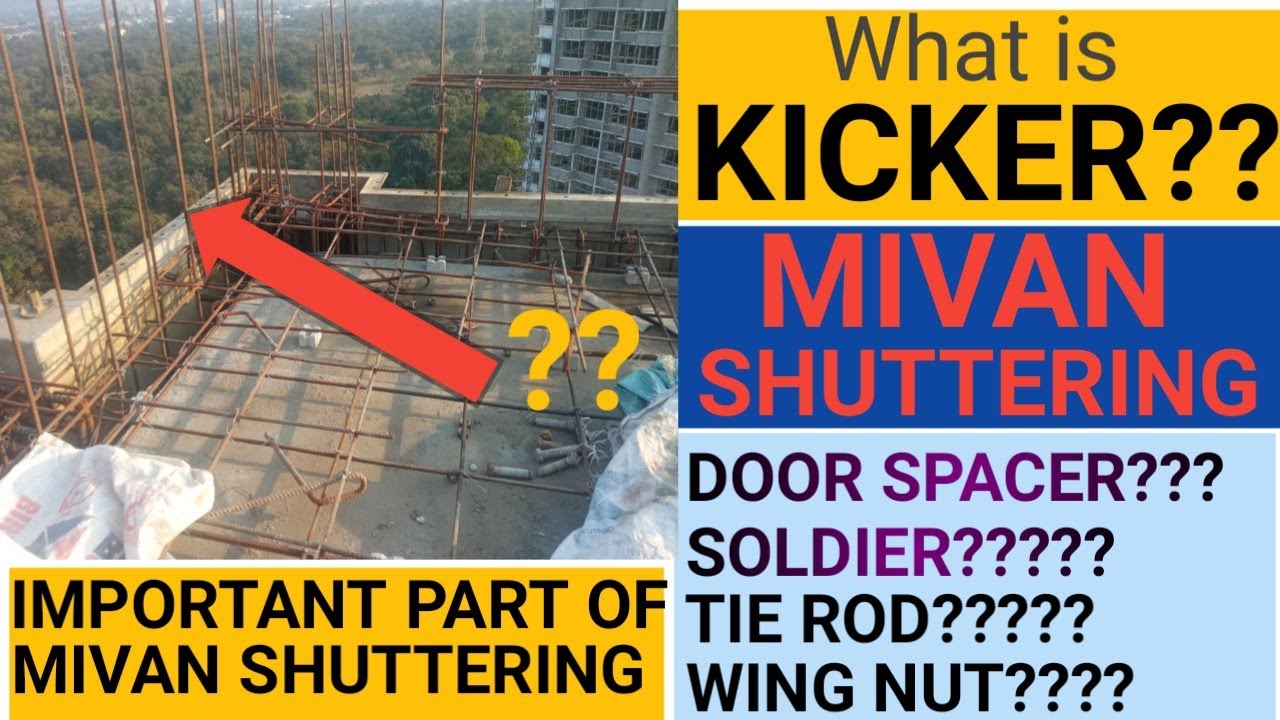 What is KICKER in MIVAN SHUTTERING|Door Spacer|mivan construction|MIVAN ...