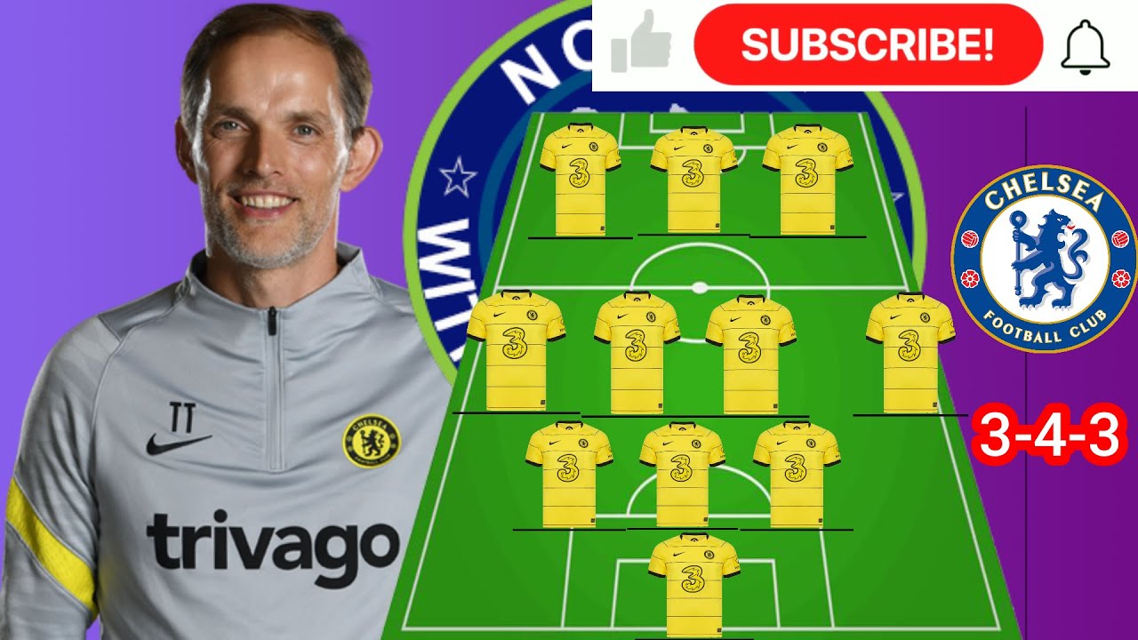 Thomas Tuchel Is Back? | Chelsea Powerful Potential 3-4-3 Lineup ...