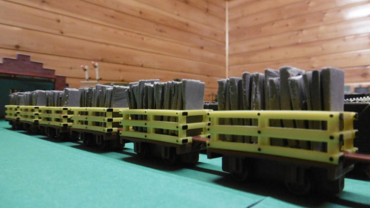 Ertl Narrow Gauge Slate Trucks - YouTube