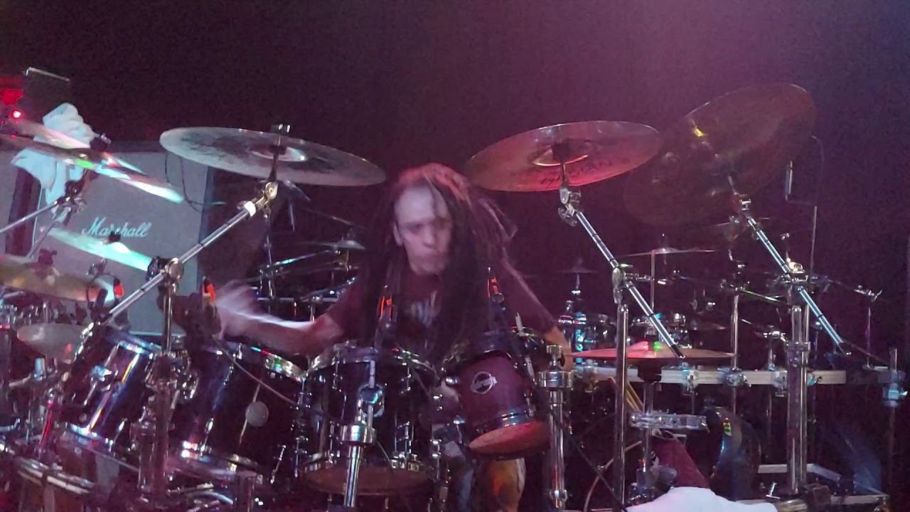 Pete Sandoval live (storm of stress&fear of napalm) - YouTube