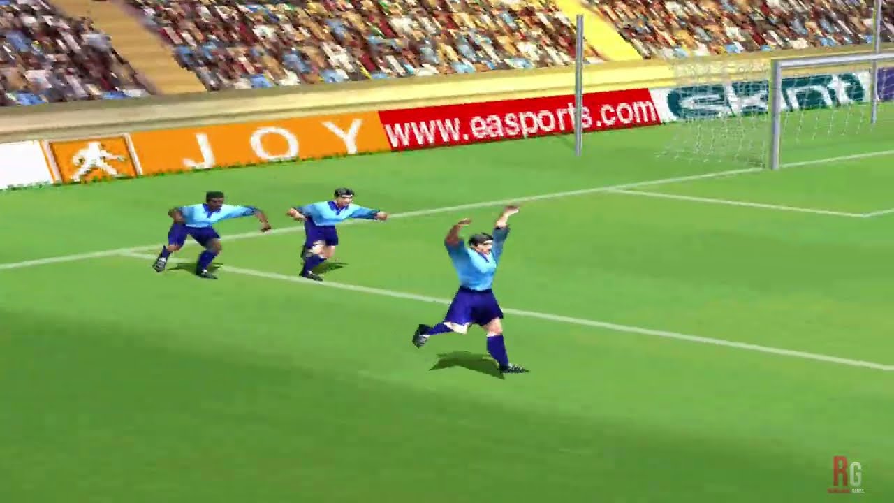 FIFA 2000 - GAMEPLAY (PS1) - YouTube