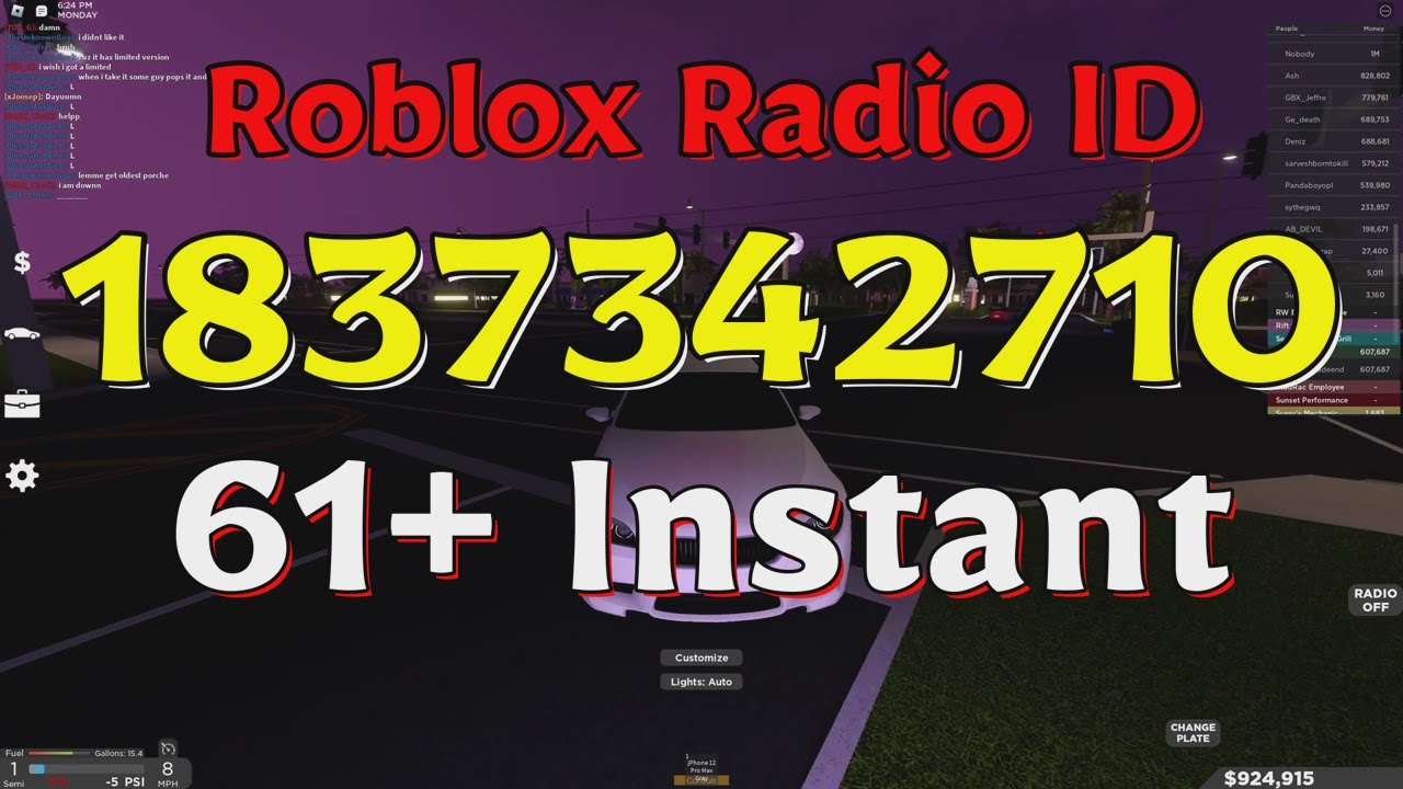 Instant Roblox Radio Codes/IDs - YouTube
