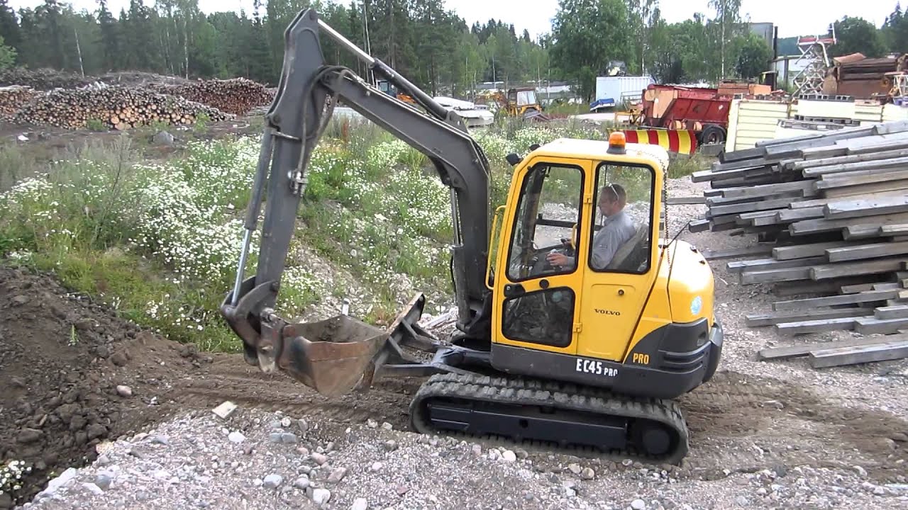 Volvo EC45 Pro Vuosimalli 2006 - YouTube