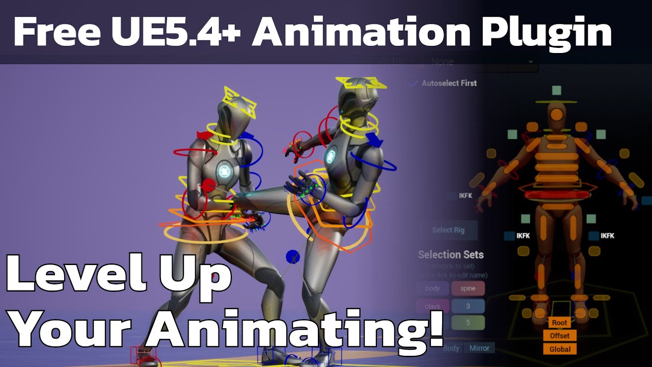 Free Animation Tools Plugin for Unreal - Anyone can animate! - YouTube