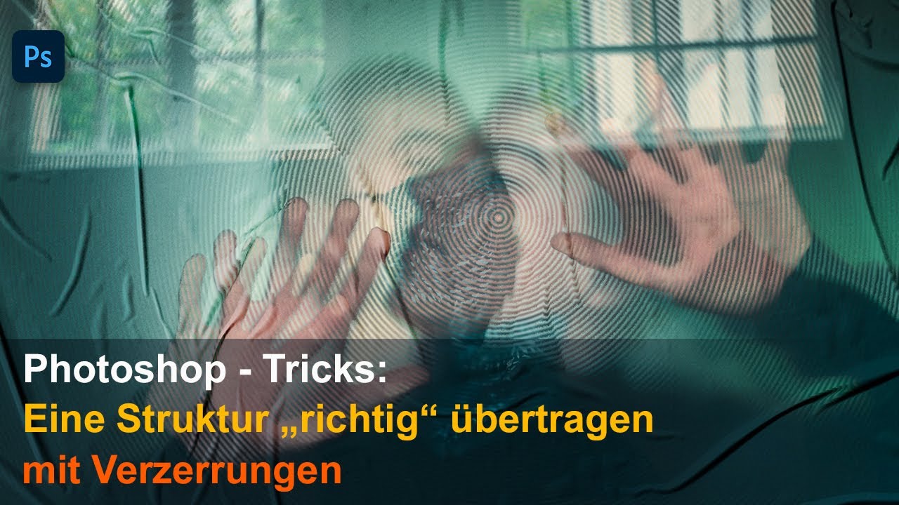 Photoshop - Tricks: Eine Struktur "richtig" übertragen mit Verzerrungen ...