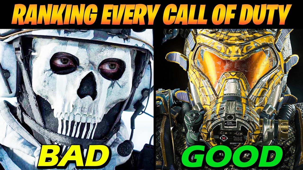 Ranking Every COD Game (Worst to Best) - YouTube