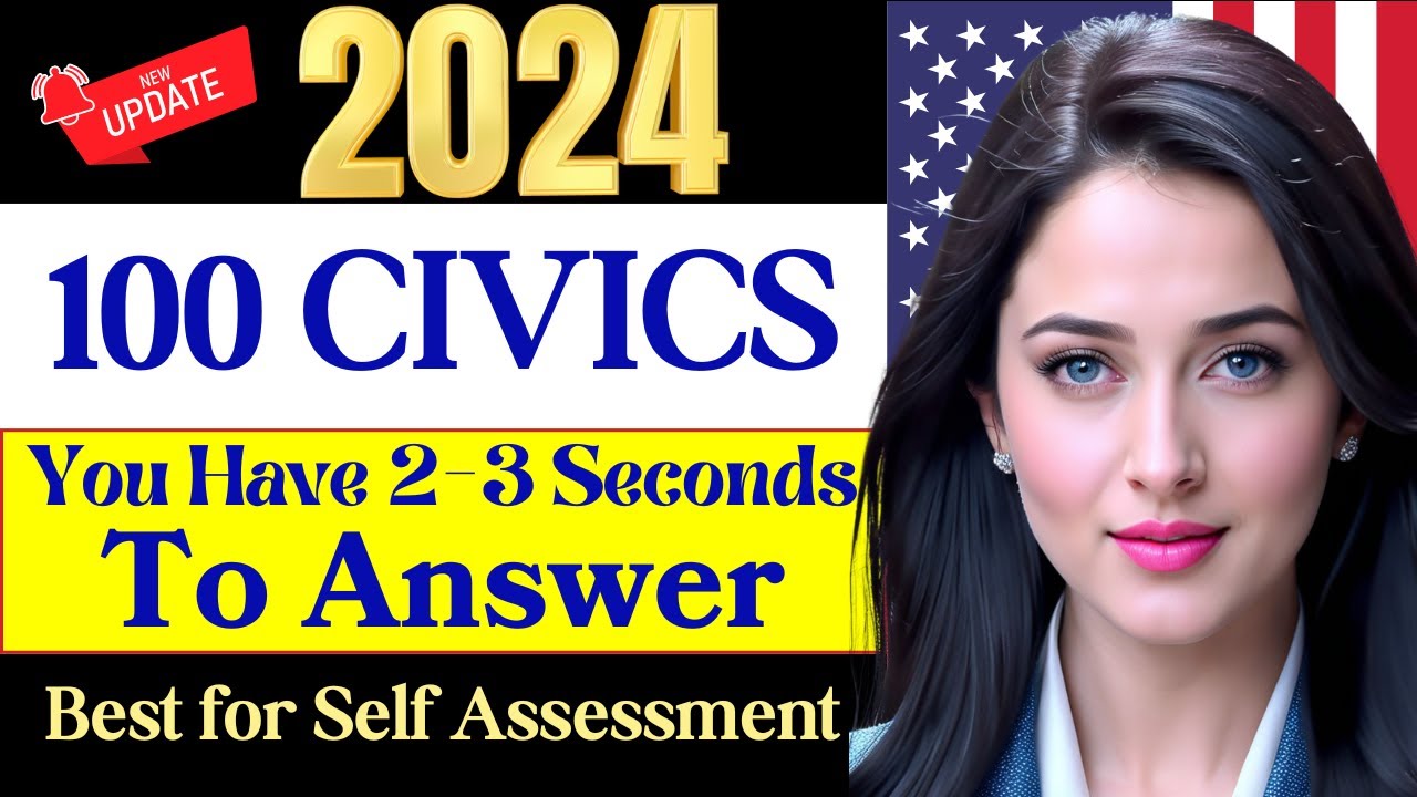 100 Civics questions and Answers 2024 | U.S. Citizenship Naturalization ...