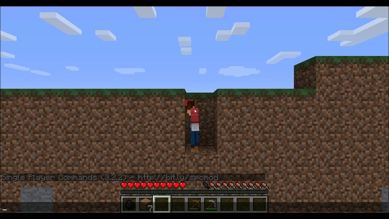Minecraft: 2D Land Mod - YouTube