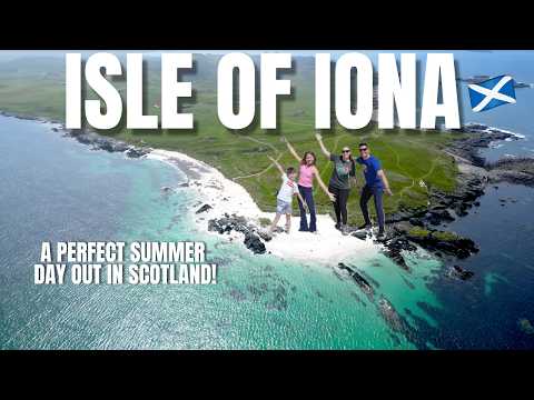 Isle of Iona - a PERFECT summer day out! Iona Abbey and more