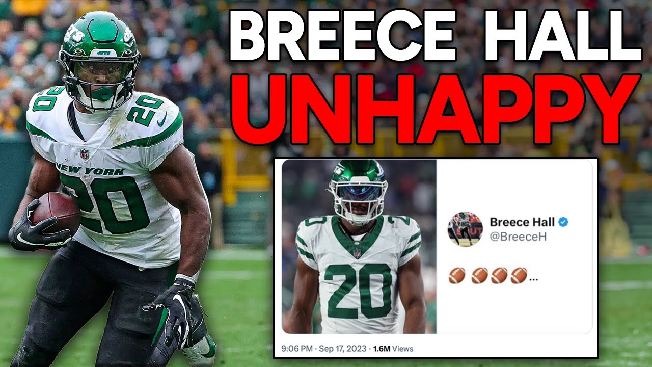 Breece Hall UPSET with New York Jets Play-Calling - Locker Room in ...