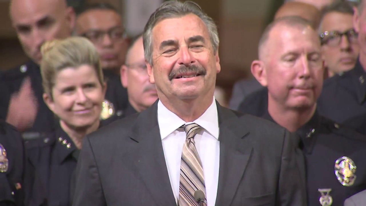 Chief Beck Honored - YouTube