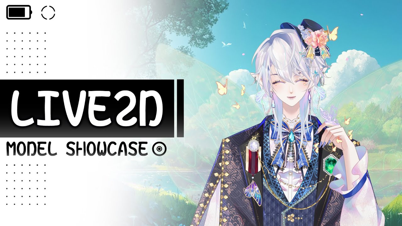 【Live2D Model Showcase】Germinal Premade Model 【Live2Dモデル】 - YouTube