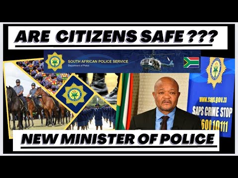 New Police Minister, Senzo Mchunu Starting, As Citizens Are We Safe ...
