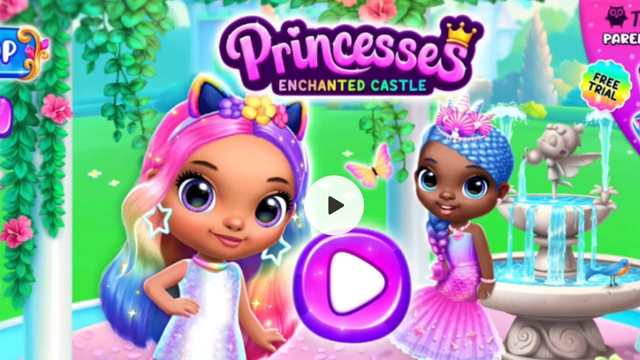 Princesses Enchanted Castle / Olha que impressionante essa Princesas 🥰 ...