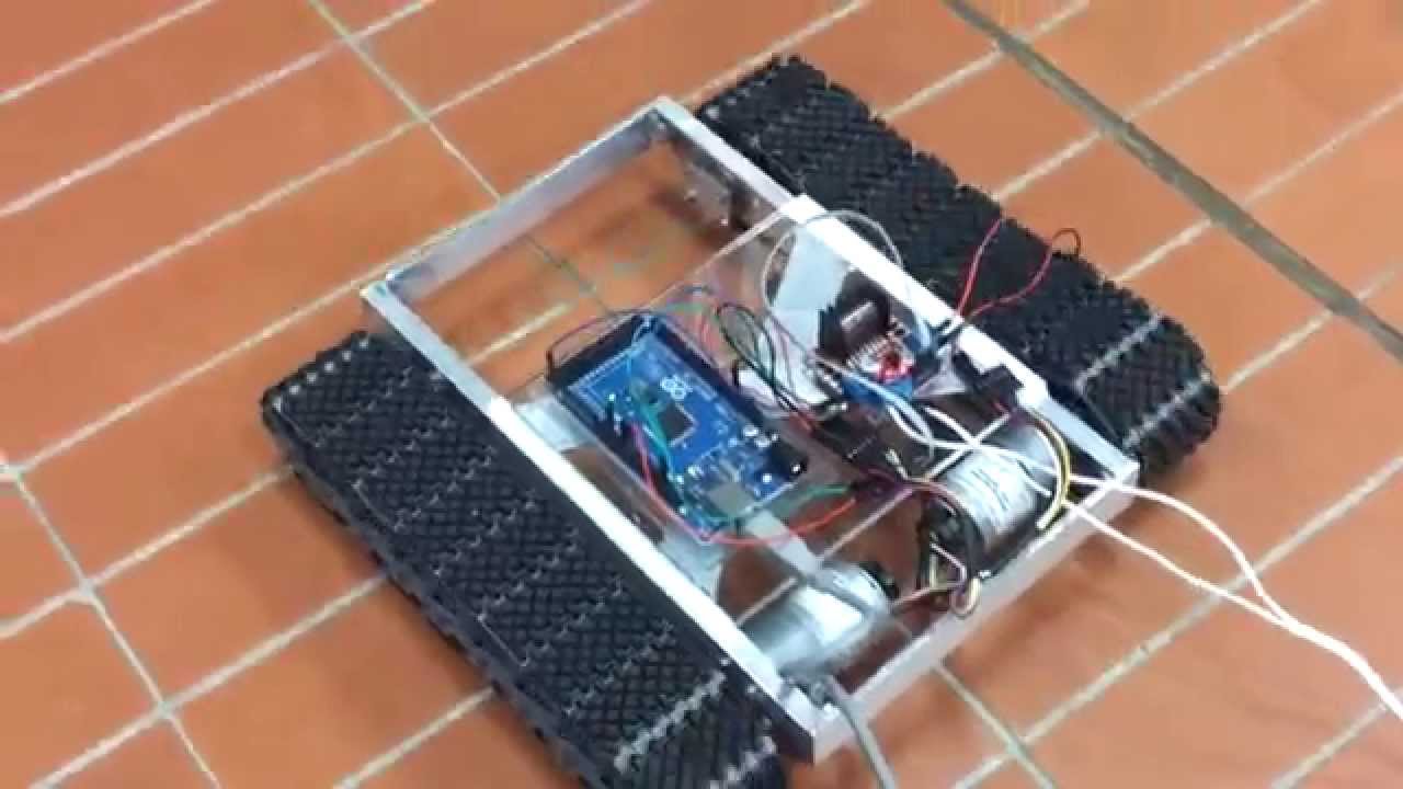 Robot con orugas - YouTube