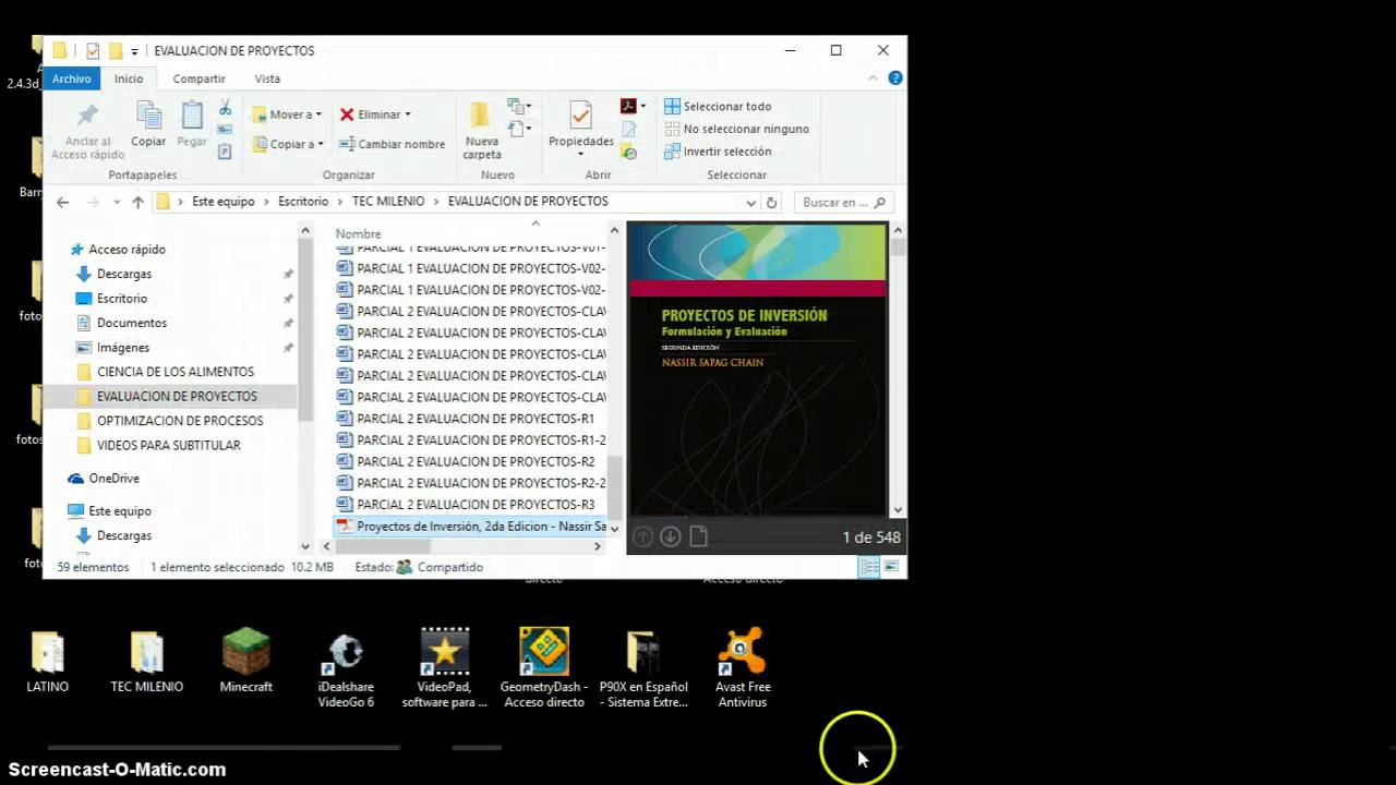 Ejercicio flujo incremental 8 4 libro Sapag Parte 1 - YouTube