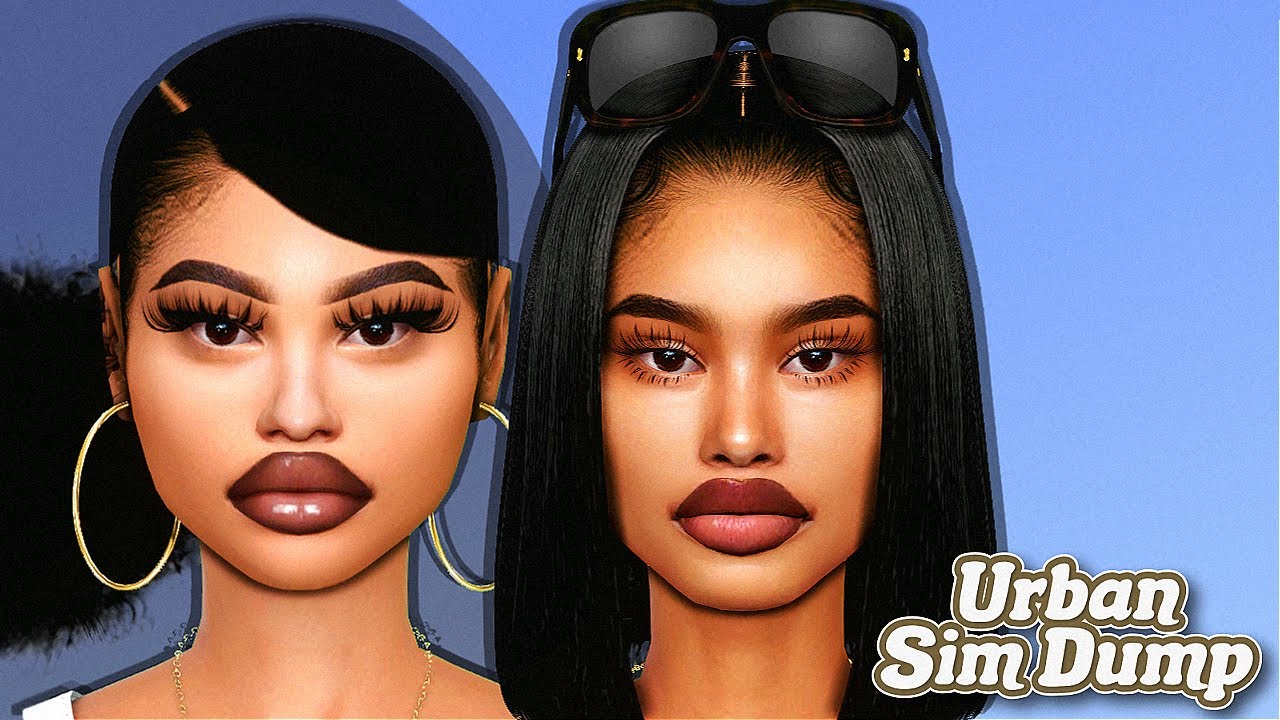 Urban Sim Dump 130 Cc Folder Sims 4 Create A Sim Youtube