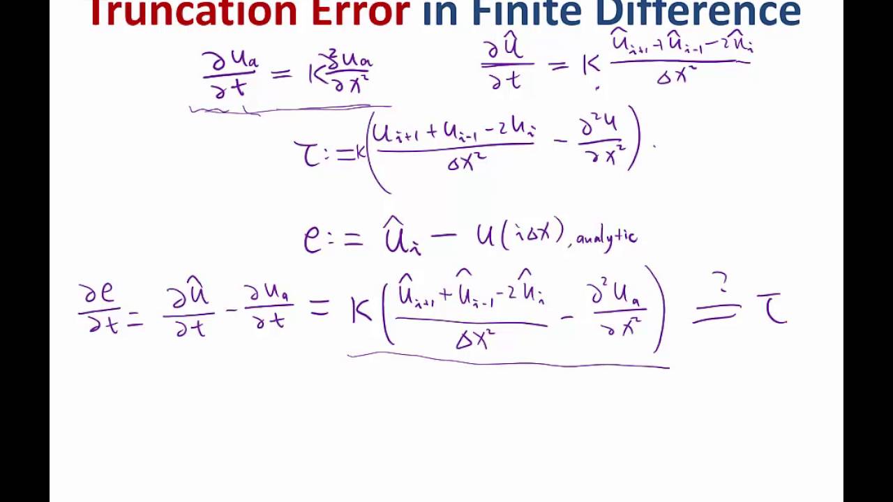 Lecture 02 Part 8 Discretization Accuracy Vs Solution Accuracy 2016