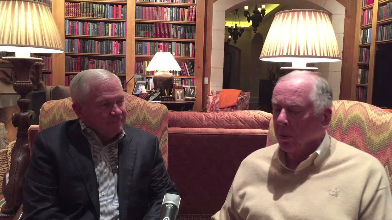 Former Secretary of Defense Bob Gates and T. Boone Pickens discuss ...