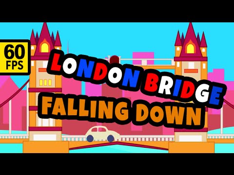 London Bridge | Cute Nursery Rhymes by Booboo Eggs TV - 60fps - YouTube