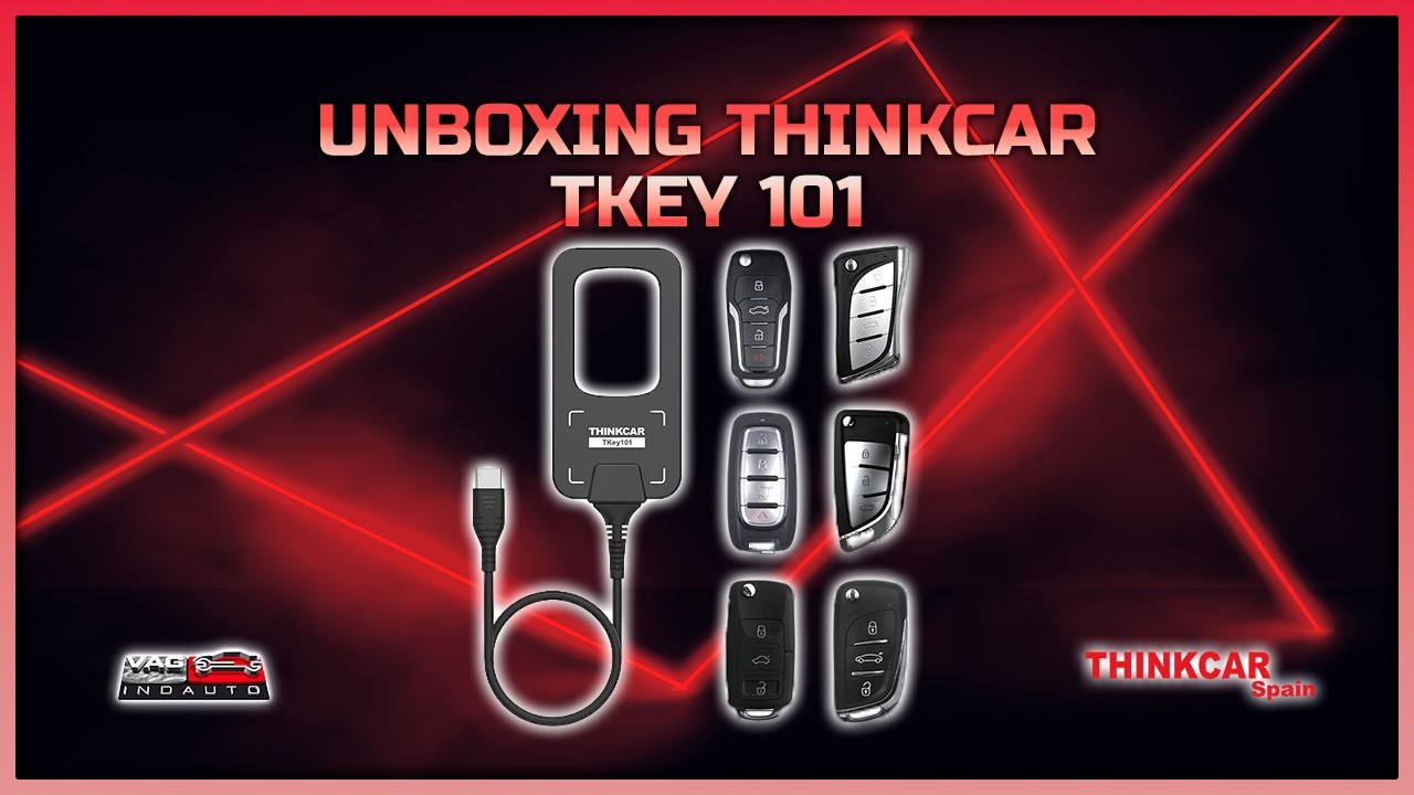 UNBOXING THINKCAR TKEY 101 - YouTube