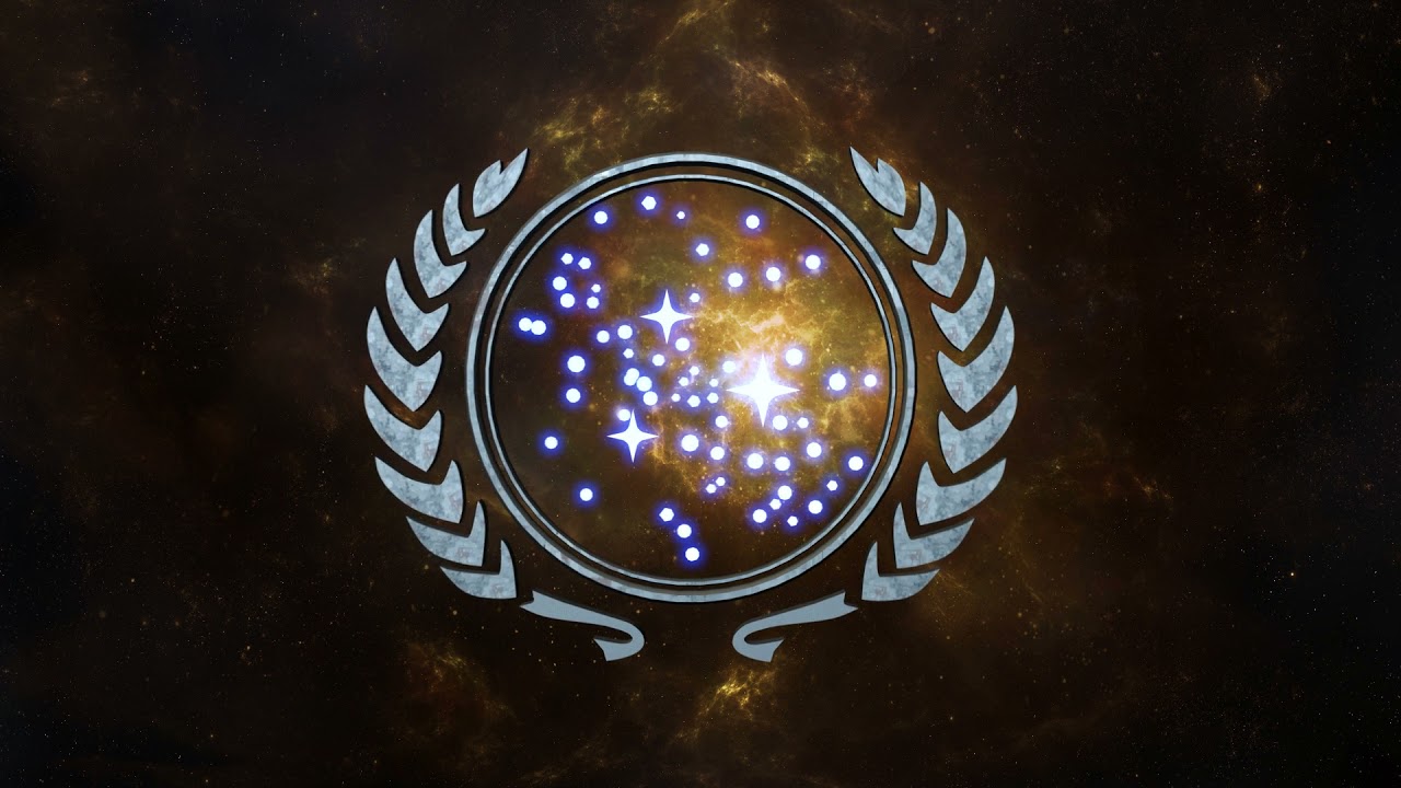 United Federation of Planets Logo spinning - Star Trek 3d render - YouTube