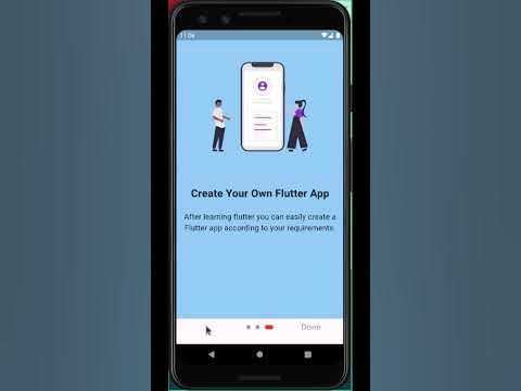 Onboarding Screen Flutter #shorts #flutter - YouTube