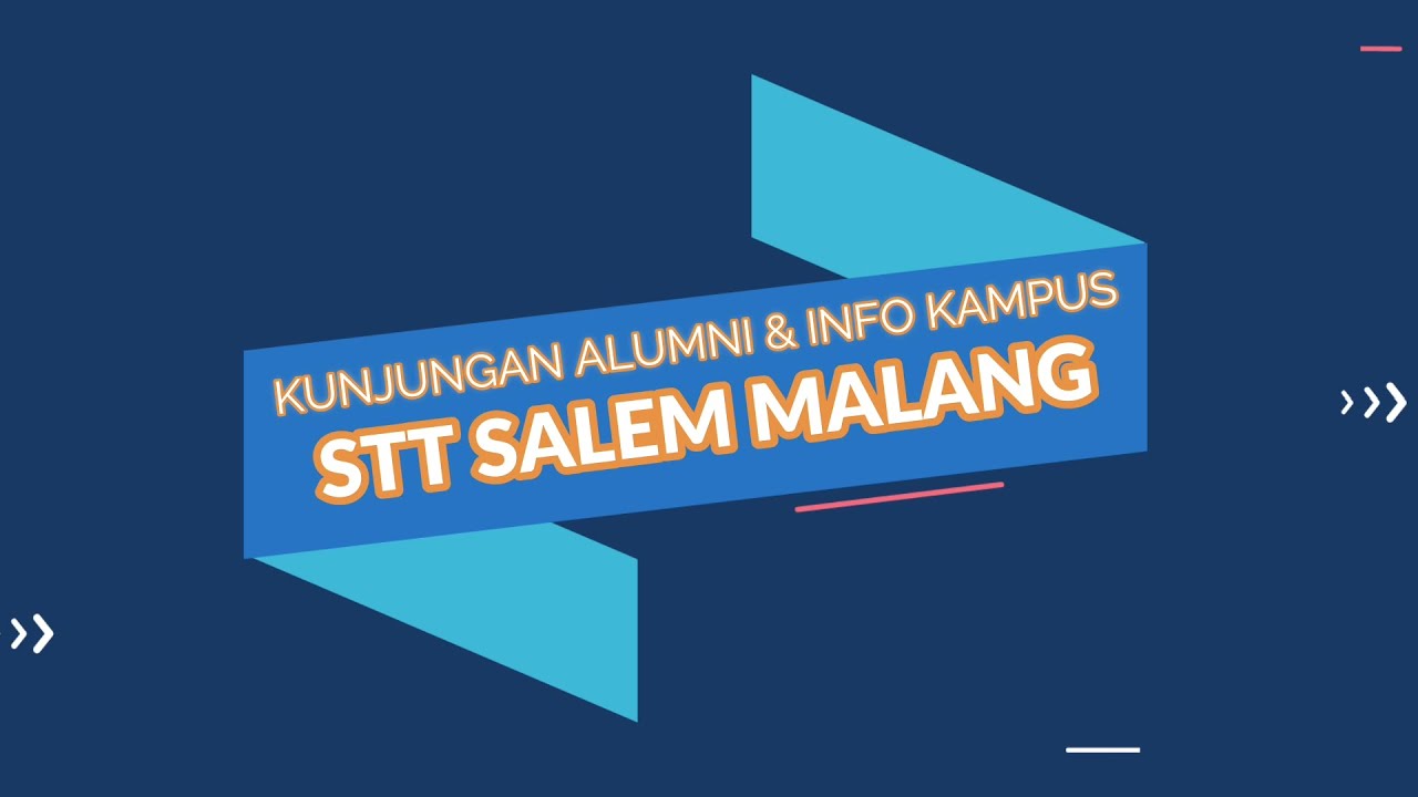 Kunjungan Alumni & Info Kampus STT Salem Malang - YouTube
