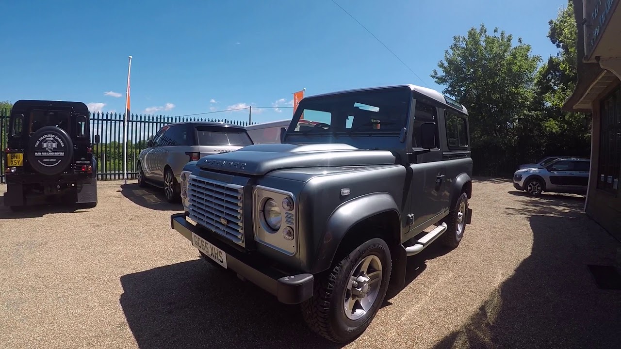 DEFENDER 90 XS - SCOTIA GREY - YouTube