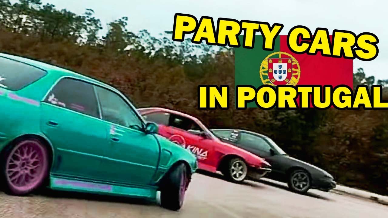 Ebisu style drifting in Western Europe??? All day drift jam session in Portugal for 2 days ...