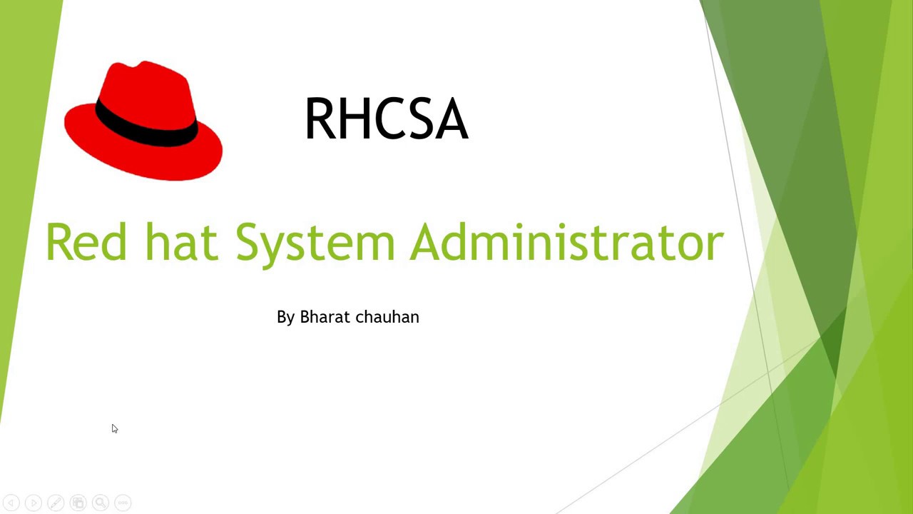RED HAT CERTIFIED SYSTEM ADMINISTRATOR BRIEF INTRODUCTION - YouTube