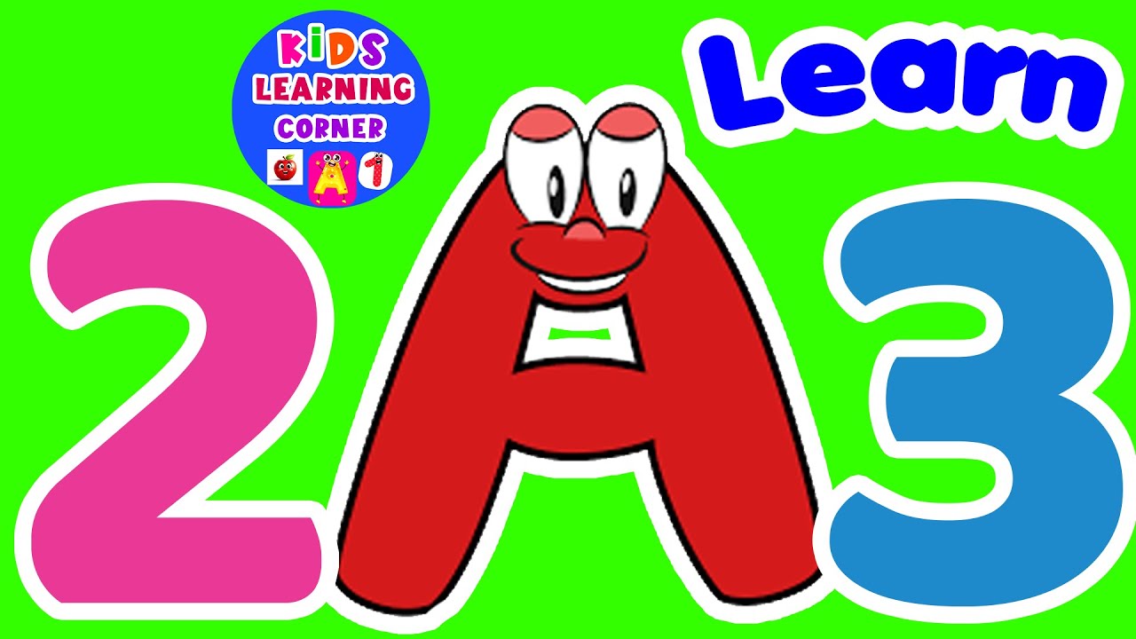 ABC &123 Learning For Toddlers | ABC and Numbers For Preschool | ABC ...
