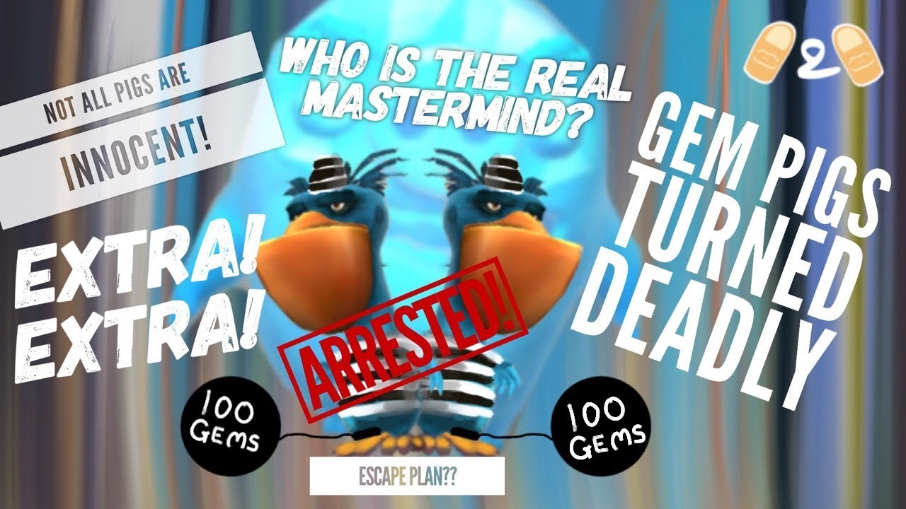 OMG Gem Pigs Turned Deadly In Angry Birds Evolution - YouTube