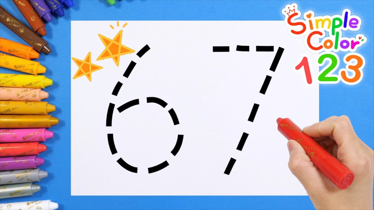 Let's make number shapes with blocks | Video for kids to easily learn ...