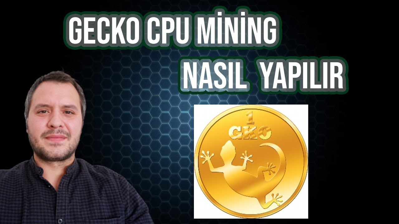 Gecko Coin GEC CPU Mining Nasıl Yapılır - YouTube