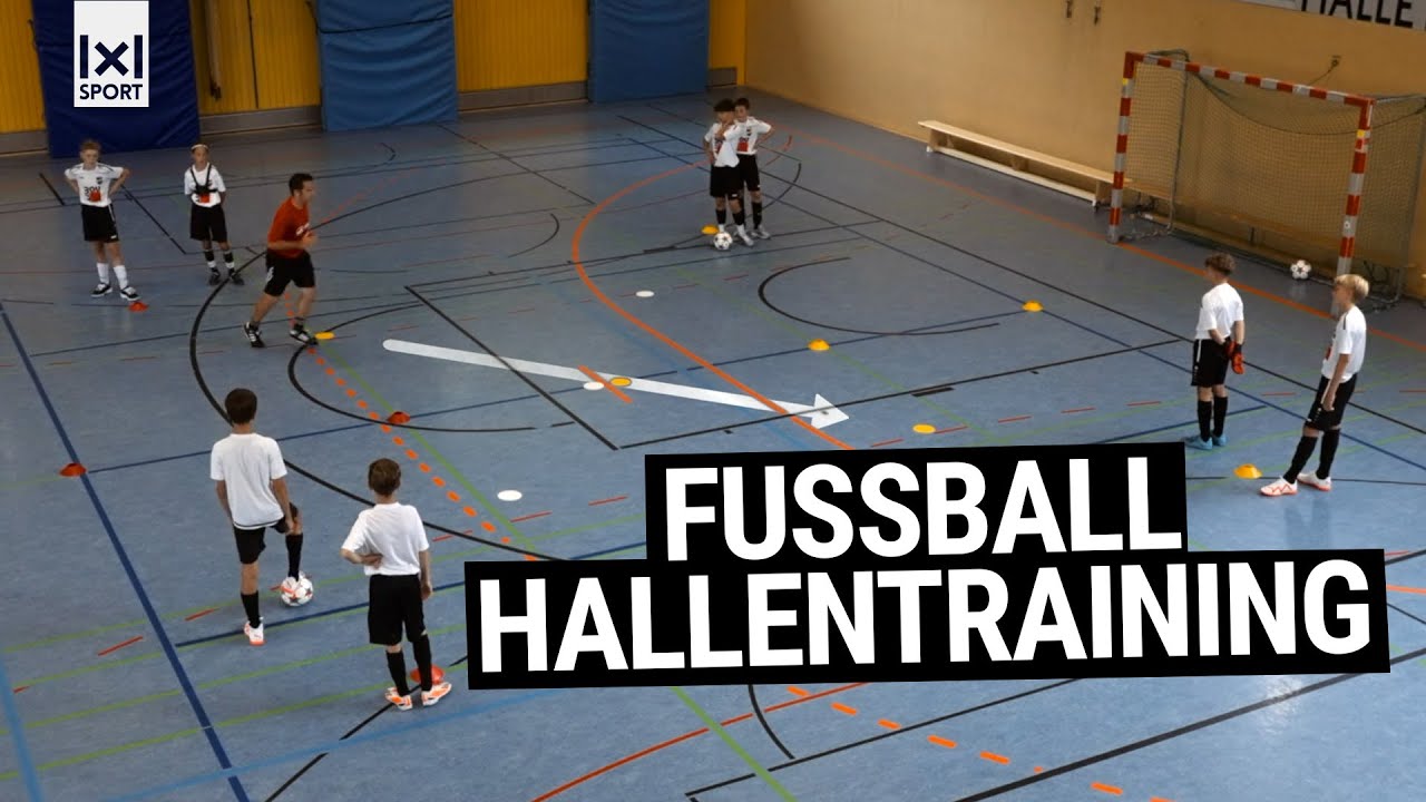 Fußball-Hallentraining (Trailer) Technik- und Taktikübungen ab U12 ...
